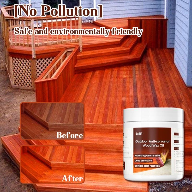 Anti-corrosion Wood Wax Oil for Exteriors (Waterproofing and Renovatio