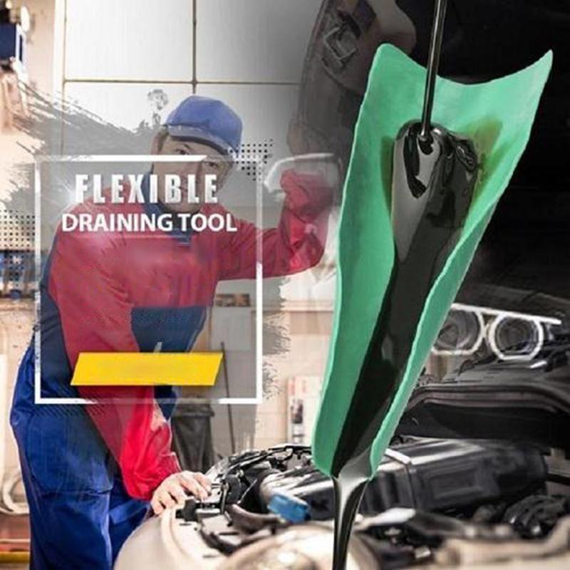 Flexible Draining Funnel Tool